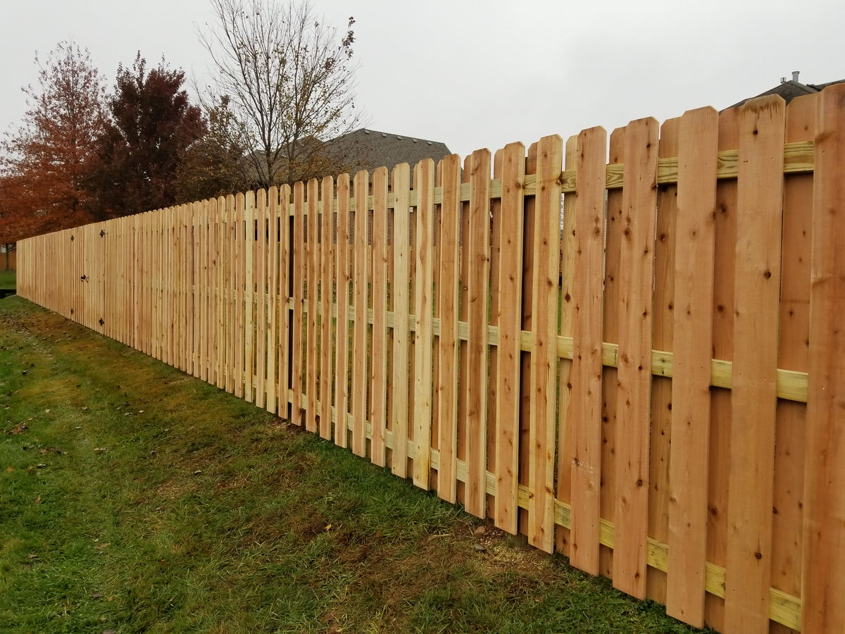 Cedar Picket- 1x6x6 – Carnahan White Fence